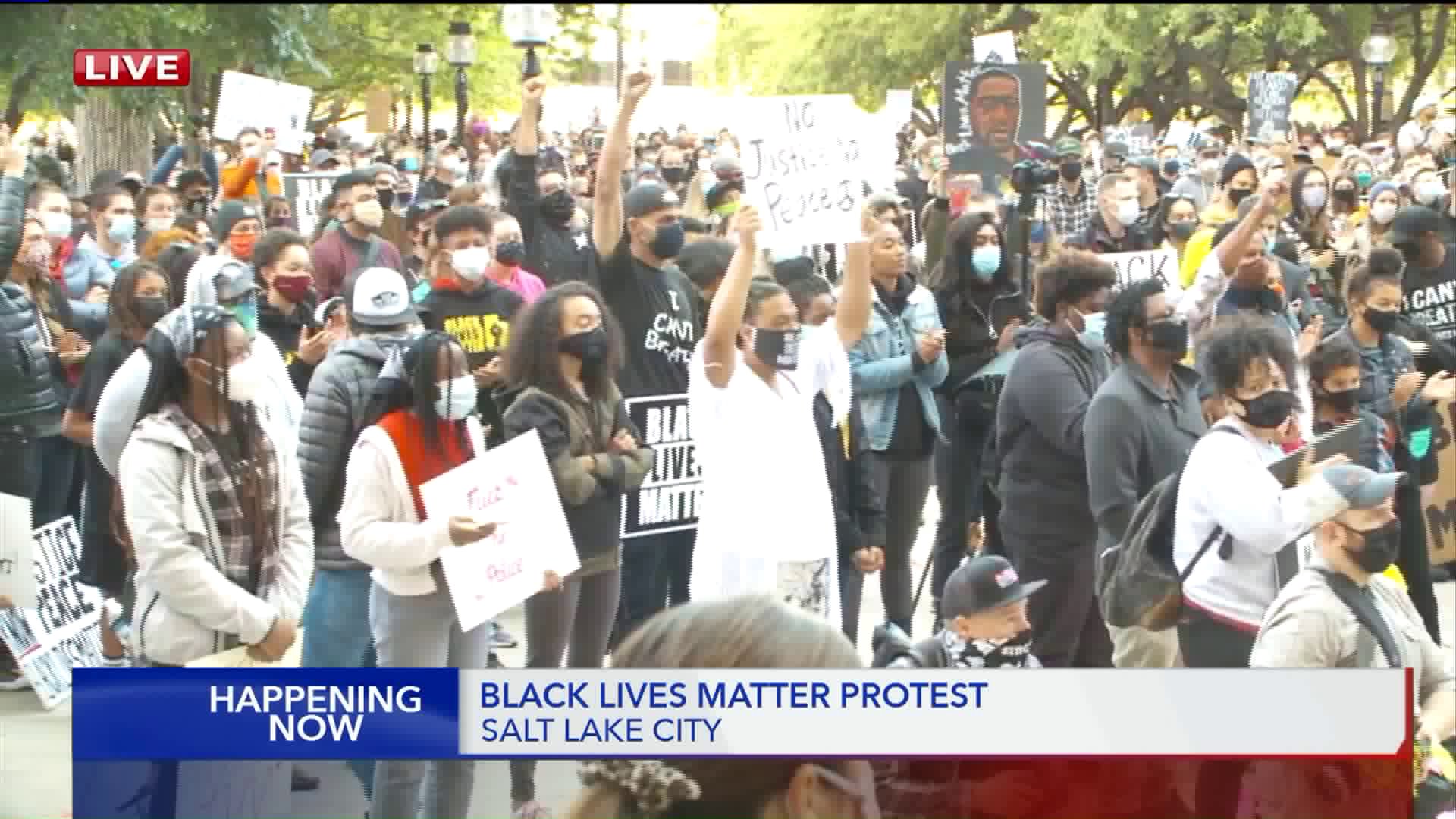 BLM Utah holds protest for police reform in SLC