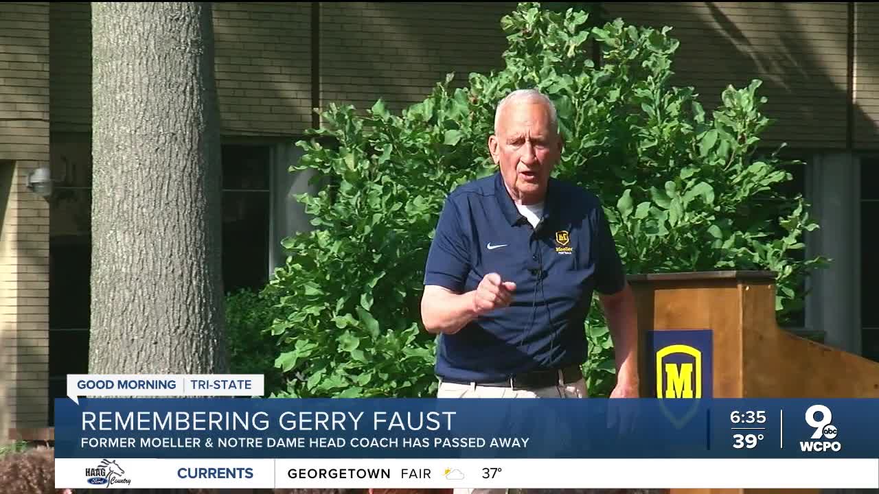 Legendary former Moeller football coach Gerry Faust dies, family announces