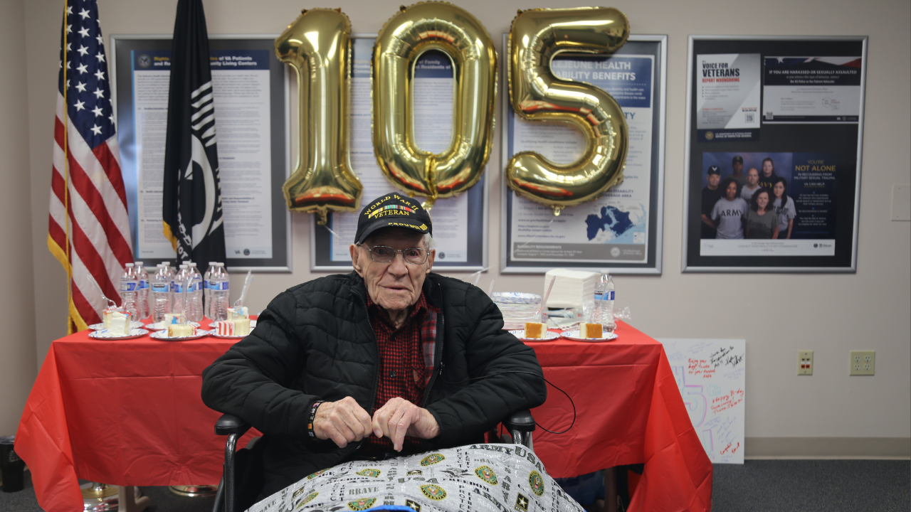 Wisconsin World War II veteran celebrates 105th birthday with a ...