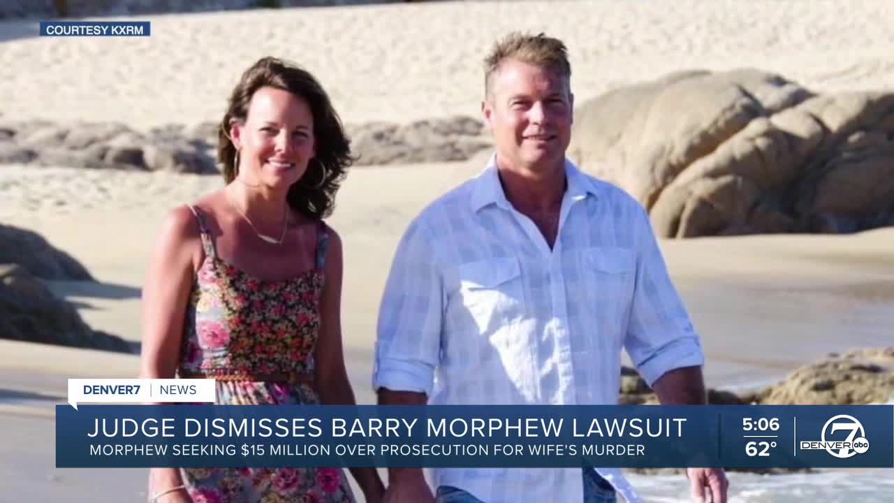 Barry Morphew's lawsuit over charges in wife’s death was dismissed