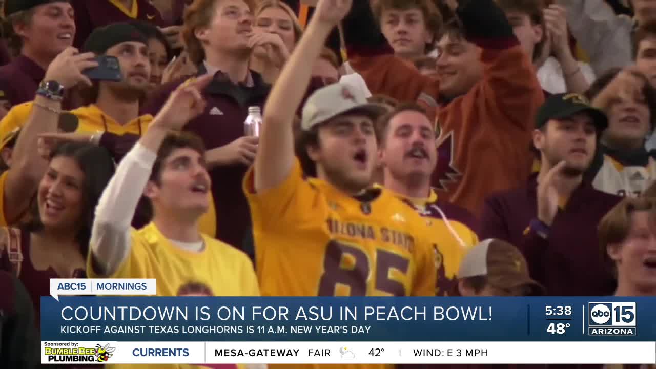 Peach Bowl matchup | Sun Devils to face Longhorns in the CFP quarter-finals