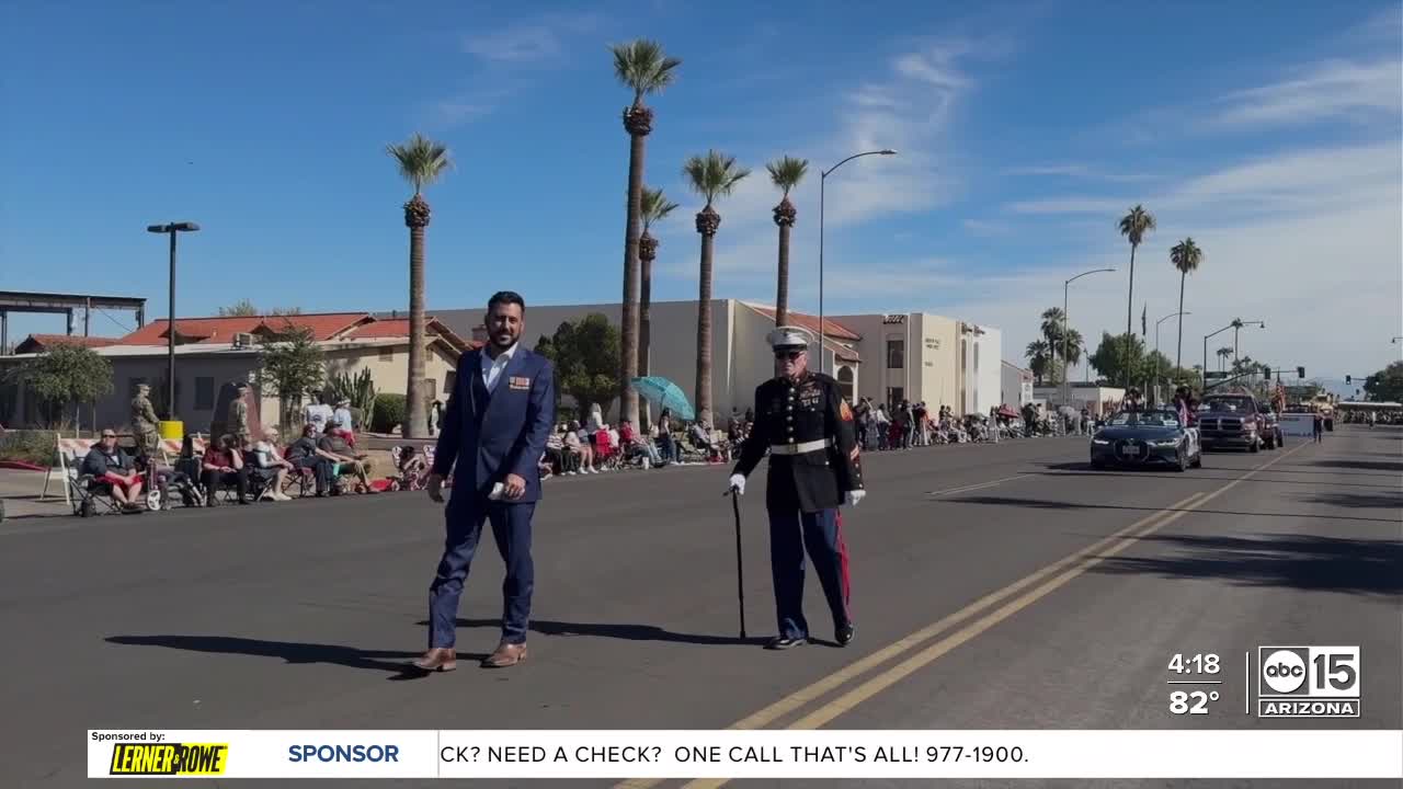 WATCH: Veterans Day parades honor heroes around the Valley
