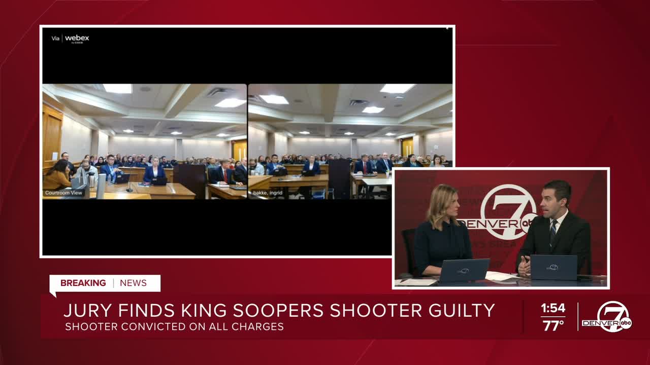 Boulder King Soopers mass shooting gunman sentenced to life in prison