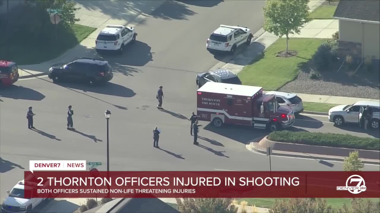 2 Thornton officers injured during standoff recovering; suspect dead ...