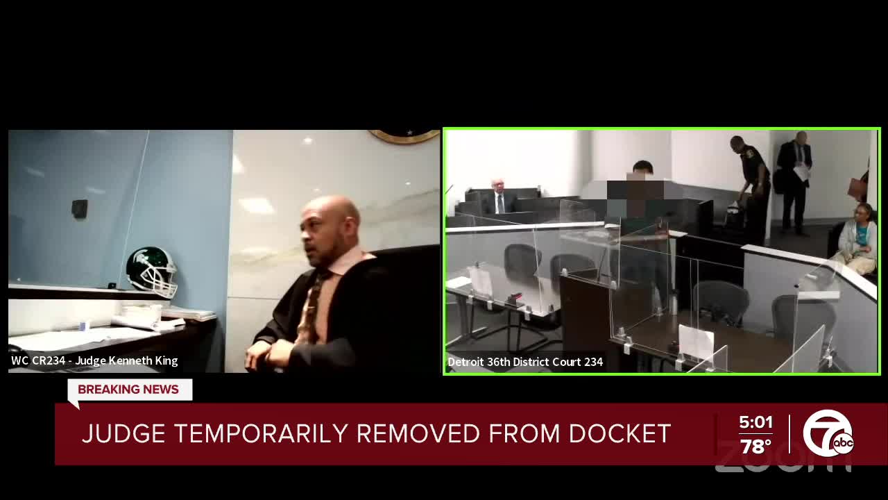 Judge who had teen handcuffed for sleeping in court is removed from docket