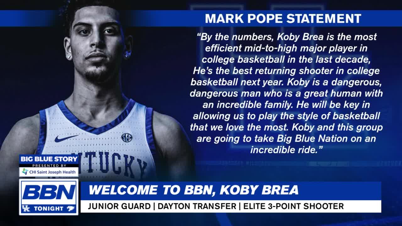 DRAFTED: Koby Brea 41st Pick in the second round of 2025 NBA Draft