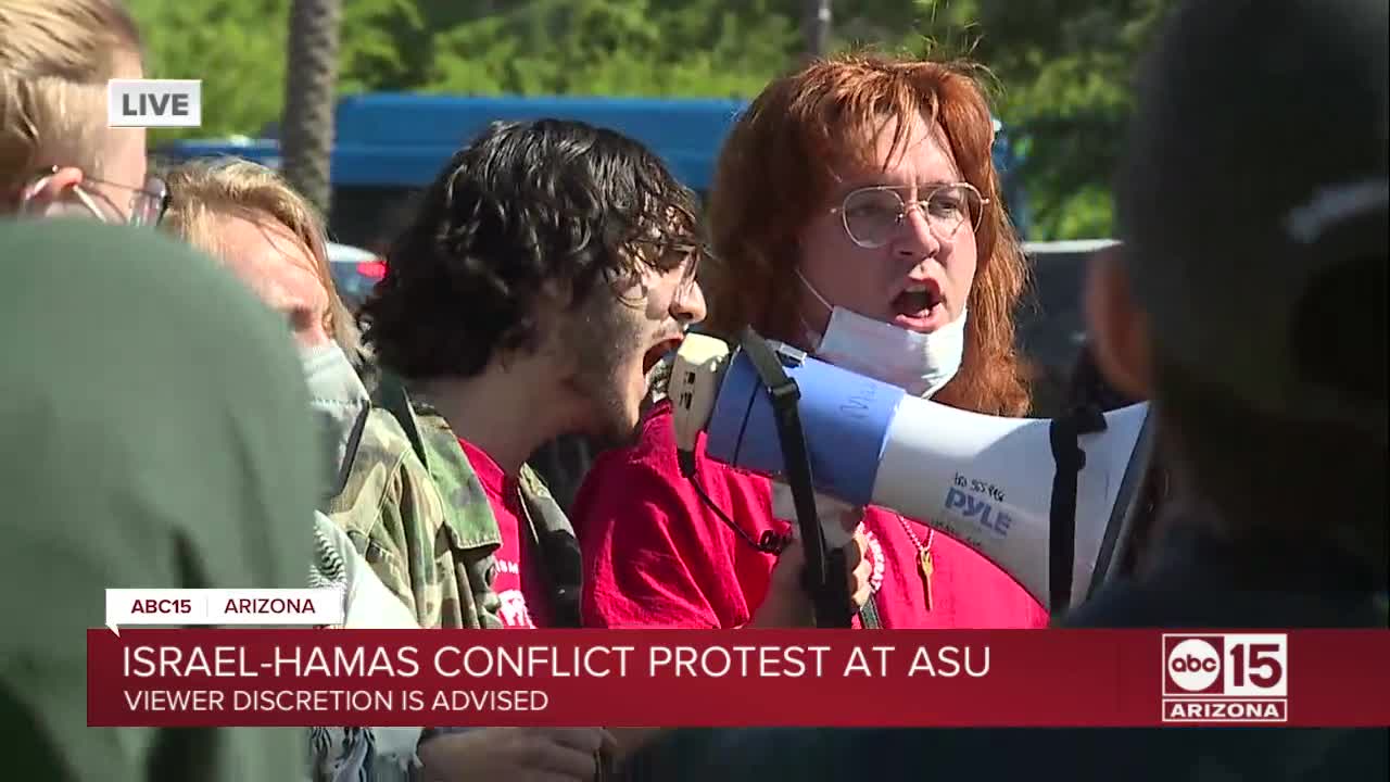 72 people arrested during Pro-Palestinian protests at ASU