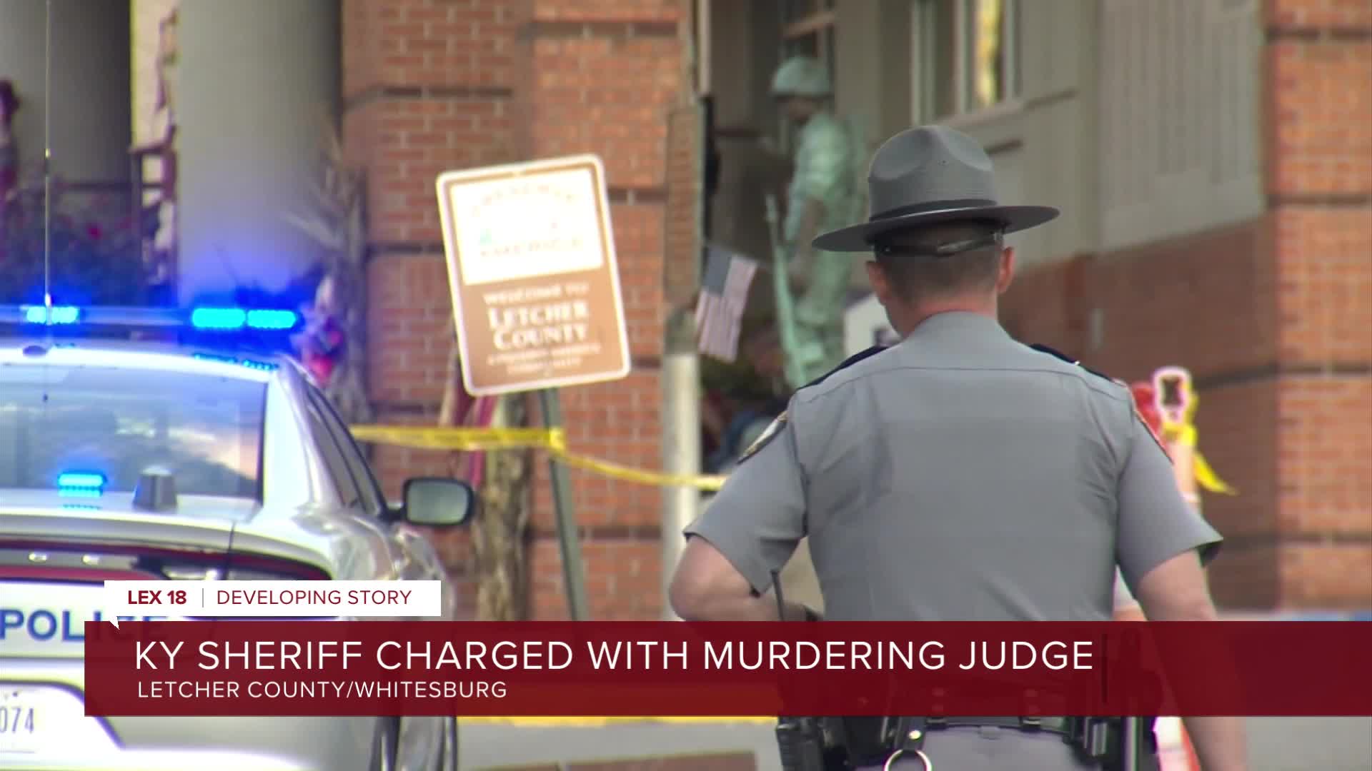 Letcher Co. Sheriff charged with murder retires amid 'legal process'