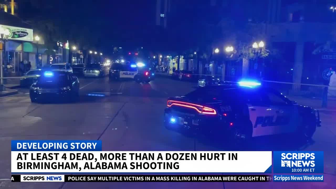 4 killed, at least 17 wounded in Birmingham, Alabama shooting
