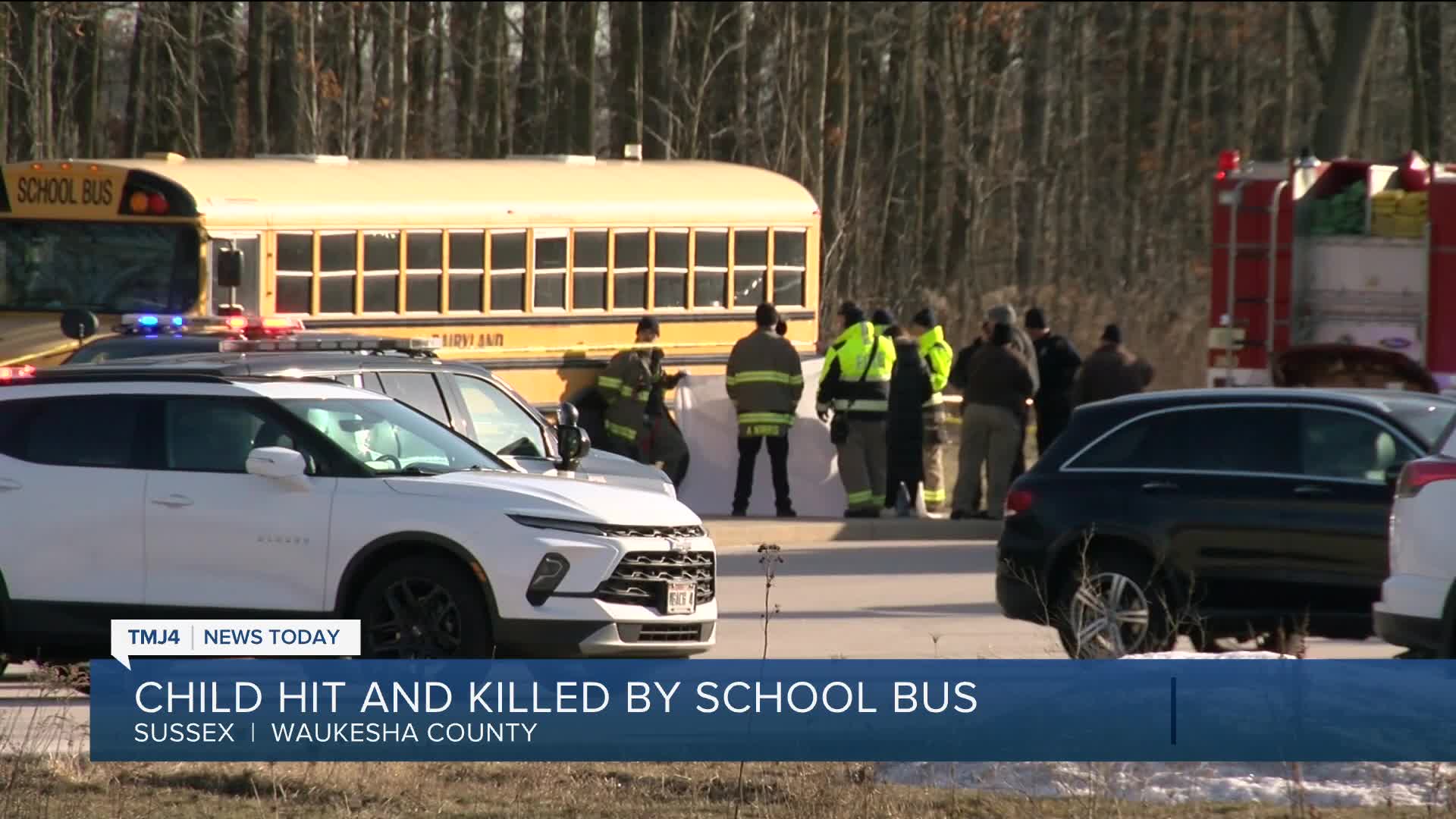 Parents devastated after 4K student was struck and killed by a bus