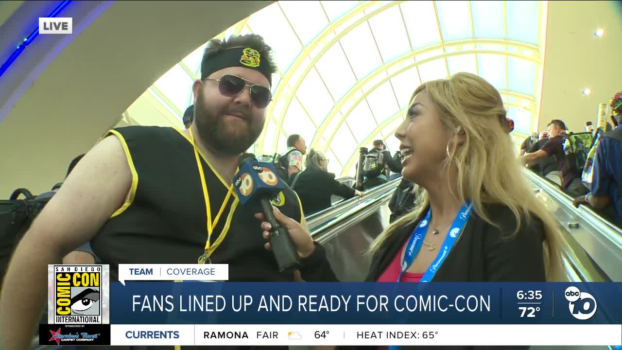 Day 1 of Comic-Con 2024 launches at San Diego Convention Center