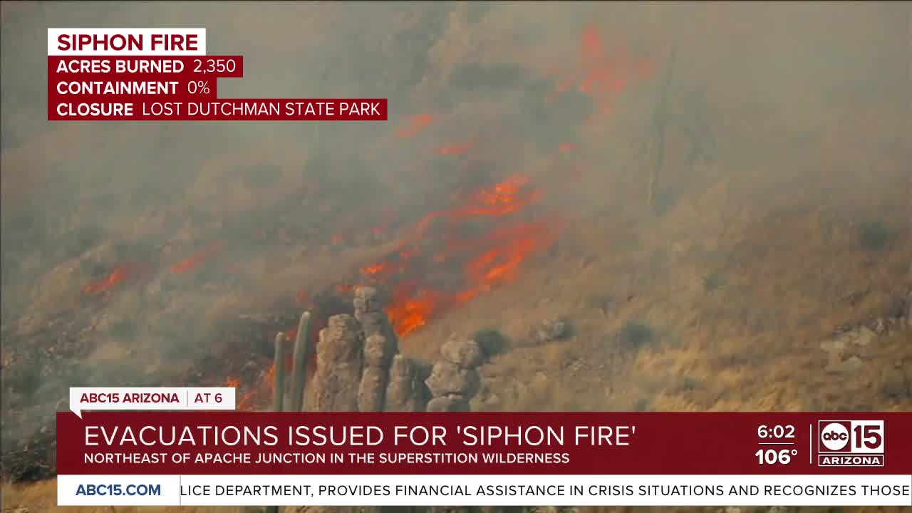 Evacuation orders lifted for Canyon Lake, Tortilla Flat area near ...