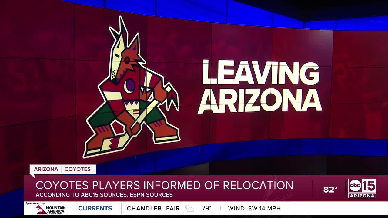 NHL confirms move of Arizona Coyotes team to Salt Lake City, Utah