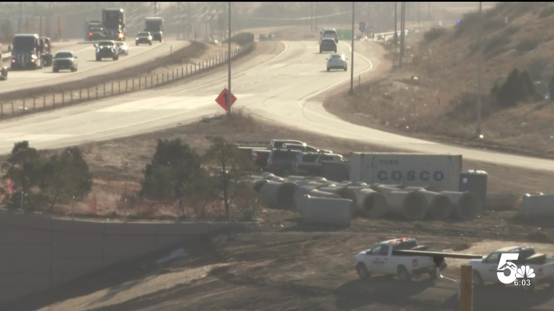 South Academy and I25 roadwork progress report, MAMSIP work continues