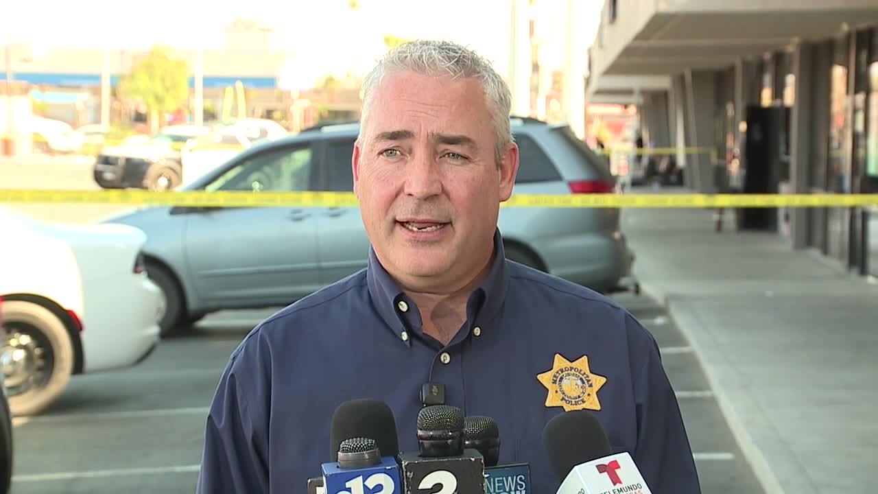 New video shows YouTuber turn himself in after fatal shooting on Las ...