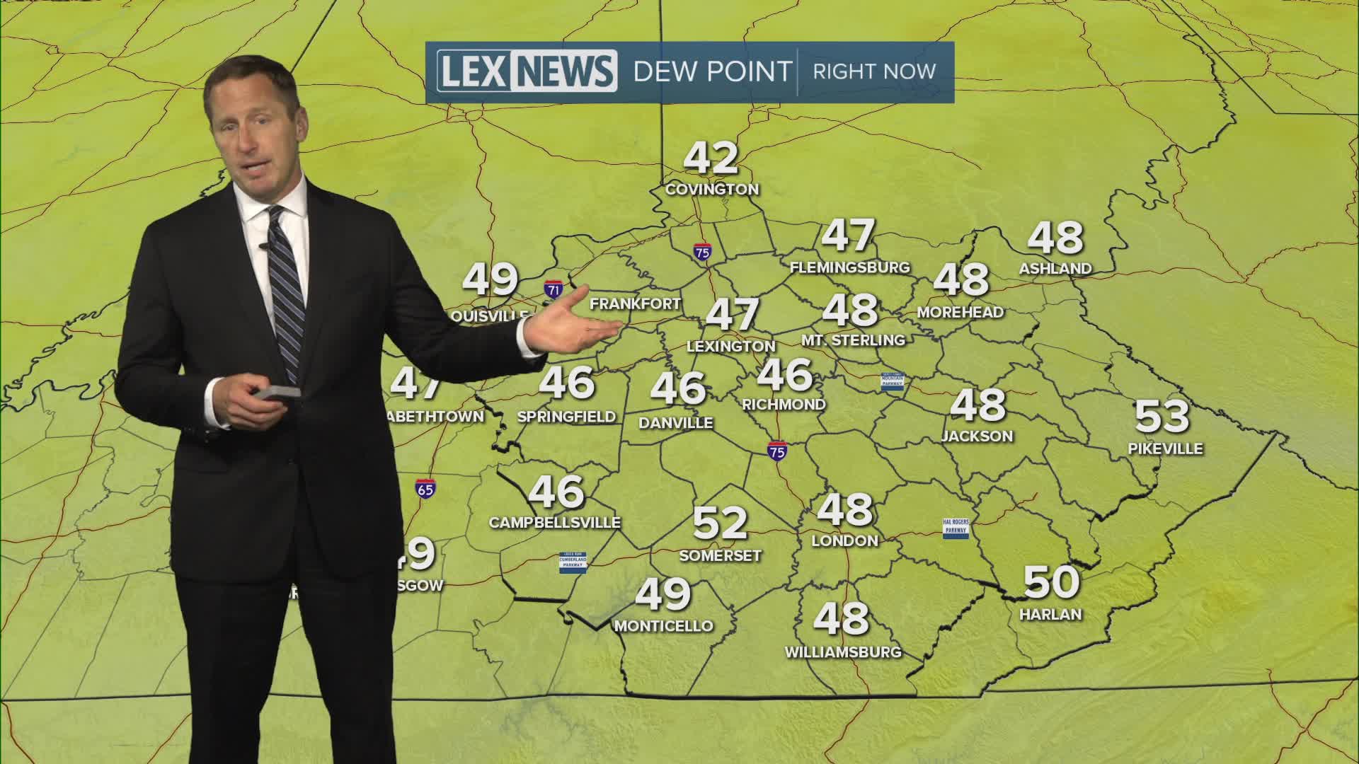 Sunny and Warm Wednesday