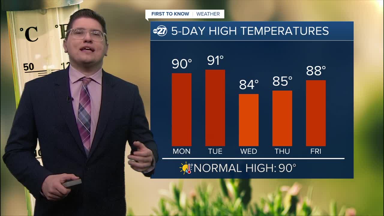 First To Know Weather - Rain Chances Are Going Down
