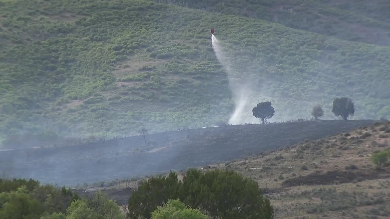 Wildfire that burned 66 acres was stopped in Utah County