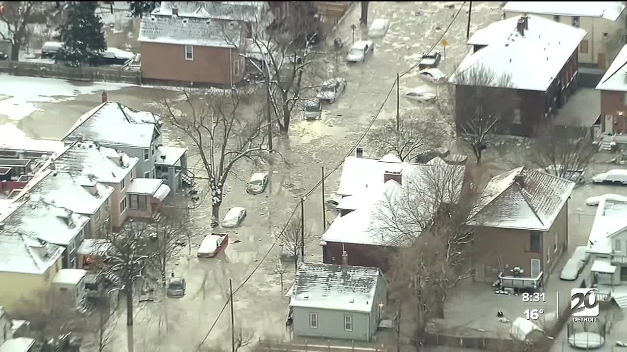 The latest on a 54-inch water main break in SW Detroit that flooded ...
