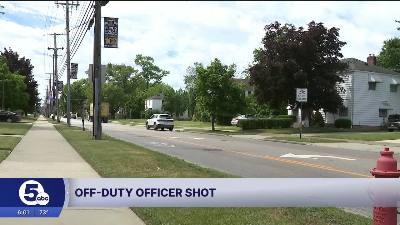 Cleveland officer who was shot at Euclid home was caught in domestic fight