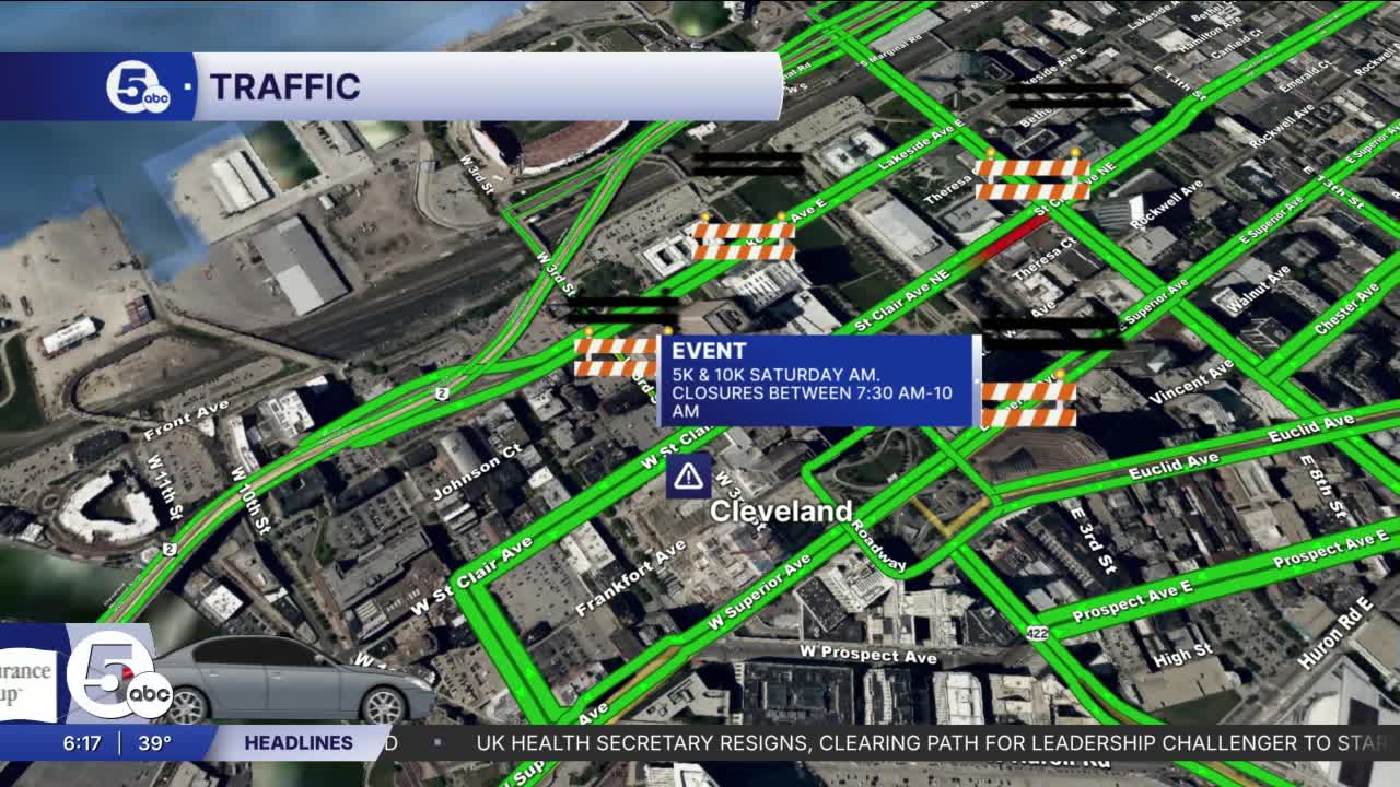 Cleveland Marathon 2026: the route, road closures, parking & more