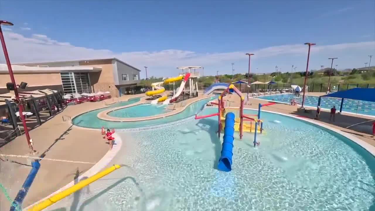 Splash pads and community pools across the Valley