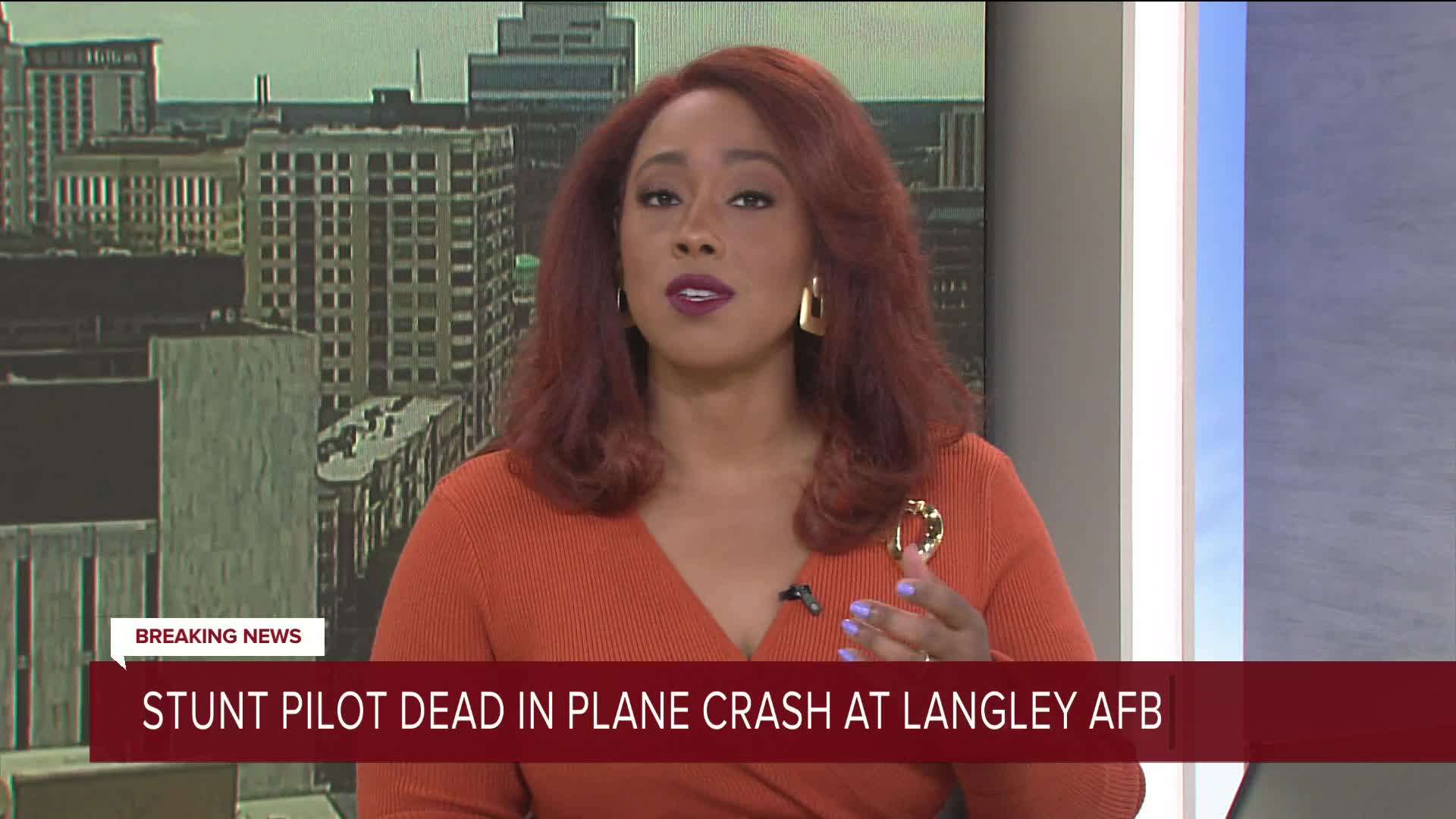 Who was Rob Holland, the stunt pilot who died in Langley crash?