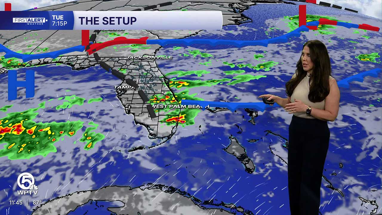FORECAST: Partly cloudy morning before a stormy afternoon