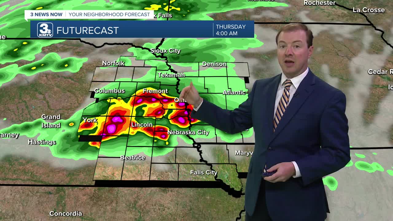 Severe storms and flash flooding possible early Thursday