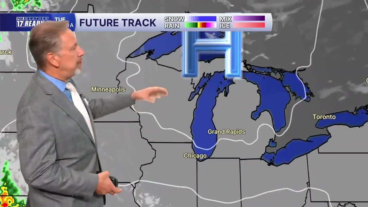 Today's Forecast: Partly cloudy, warm, and pleasant