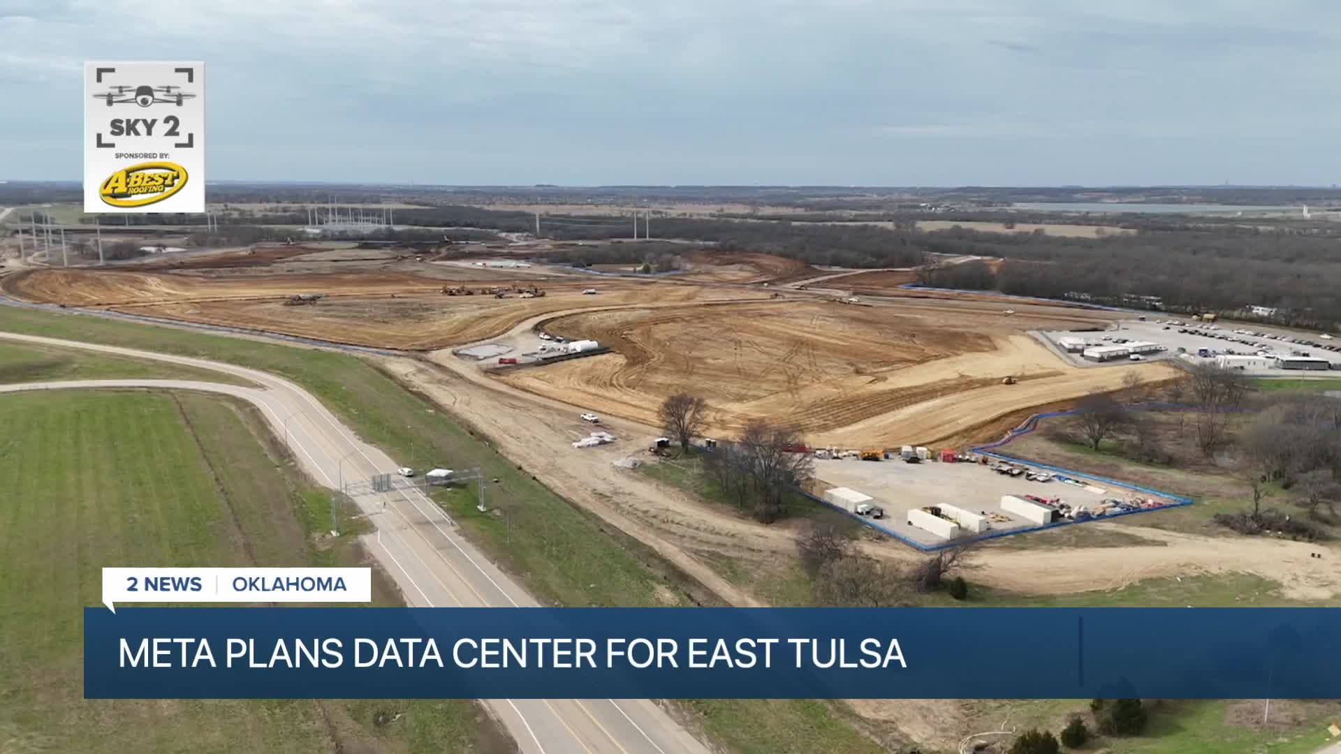 Data center supporting Meta announced, will be built in east Tusla