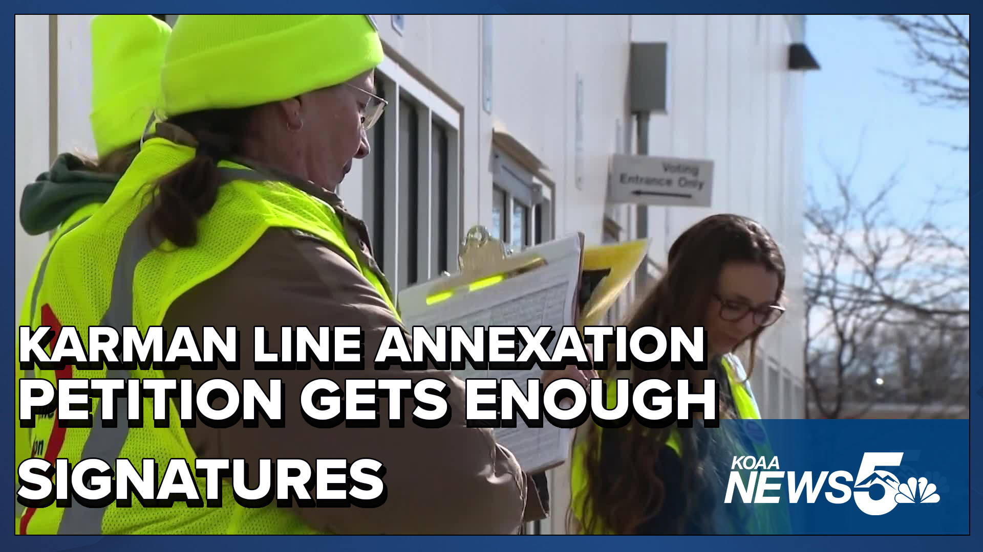 Karman Line Annexation petition reaches signature requirements