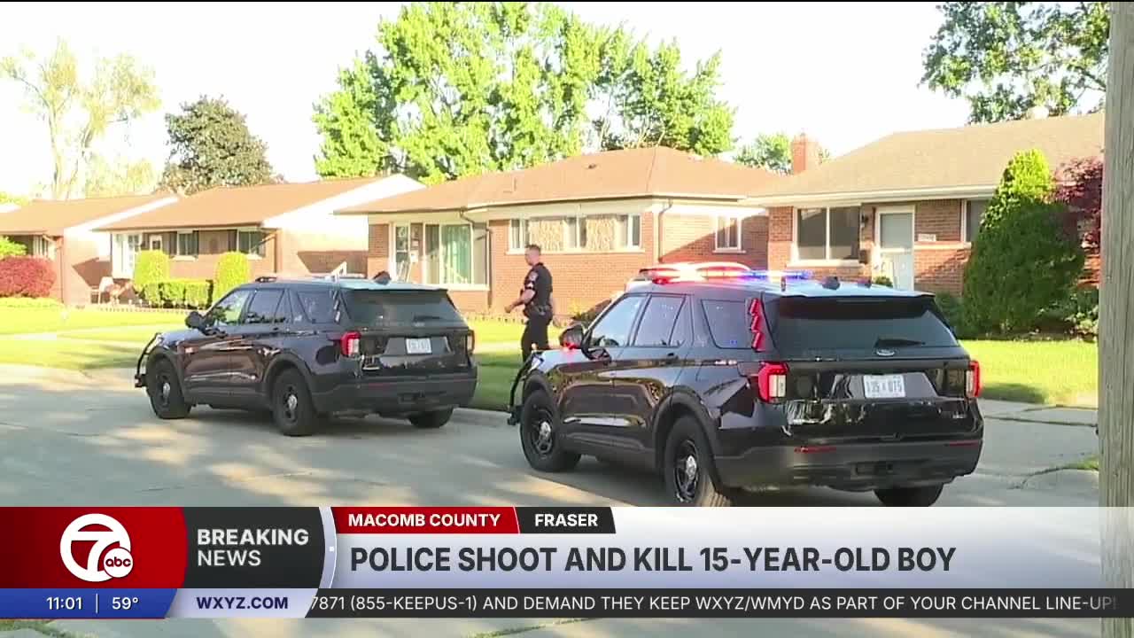 Officer shoots, kills 15-year-old in Fraser while responding to ...