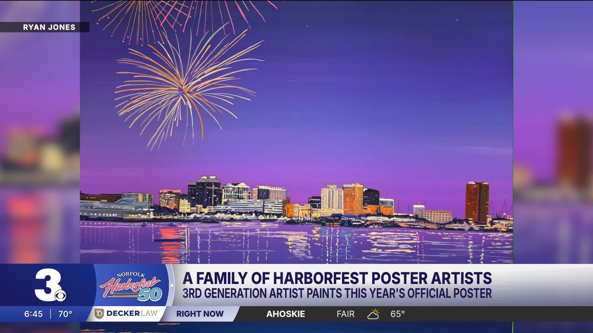 Three generations: 50th Harborfest poster artist carries family legacy