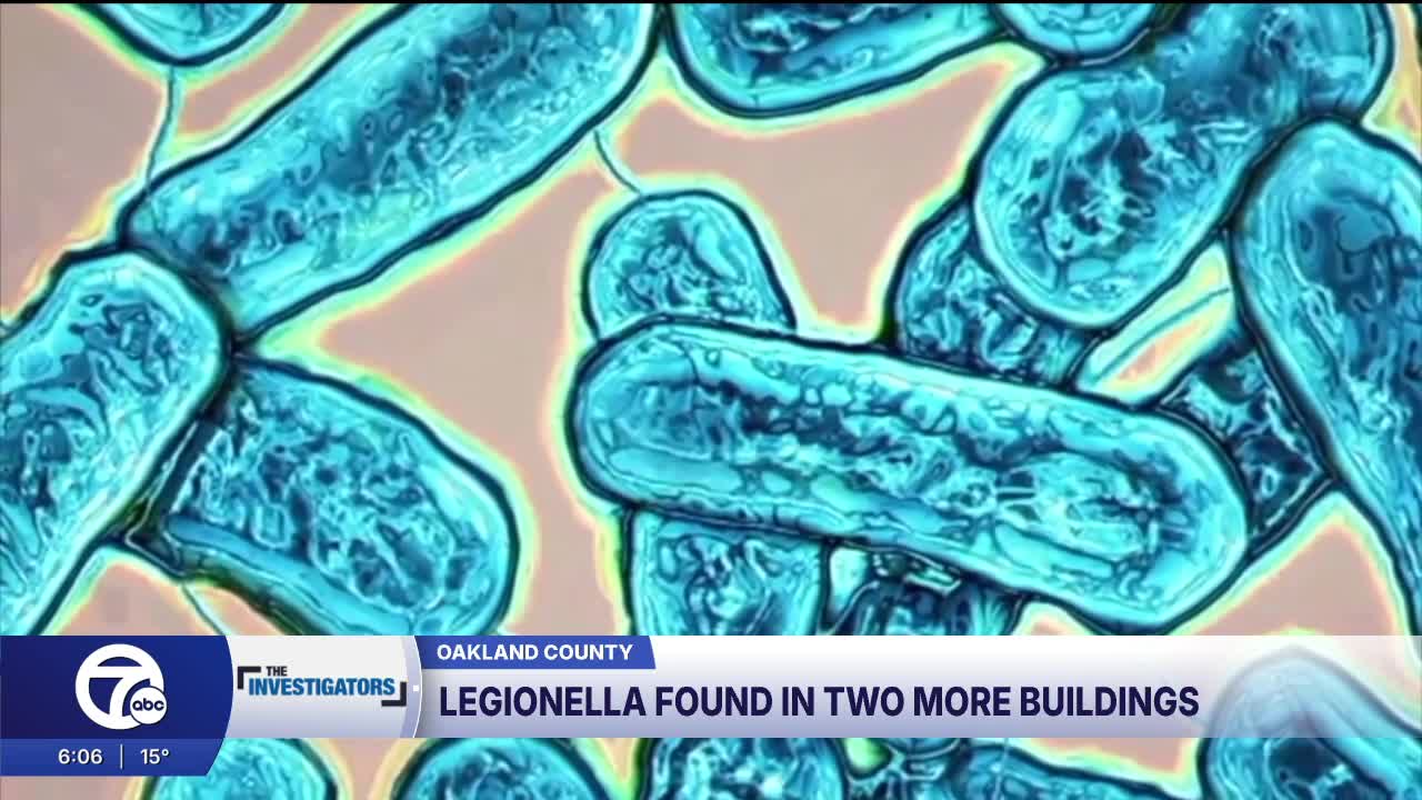 Legionella found in 2 more Oakland Co. buildings; water testing at jail ...
