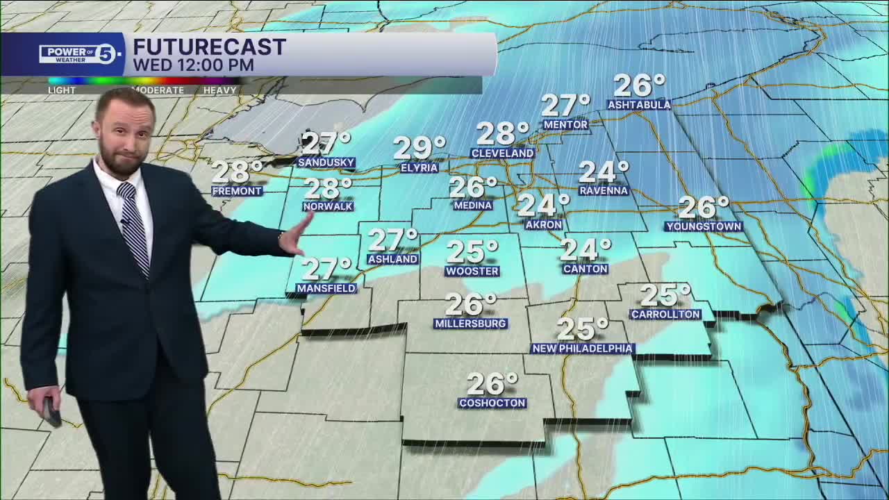FORECAST: Snow returns Wednesday