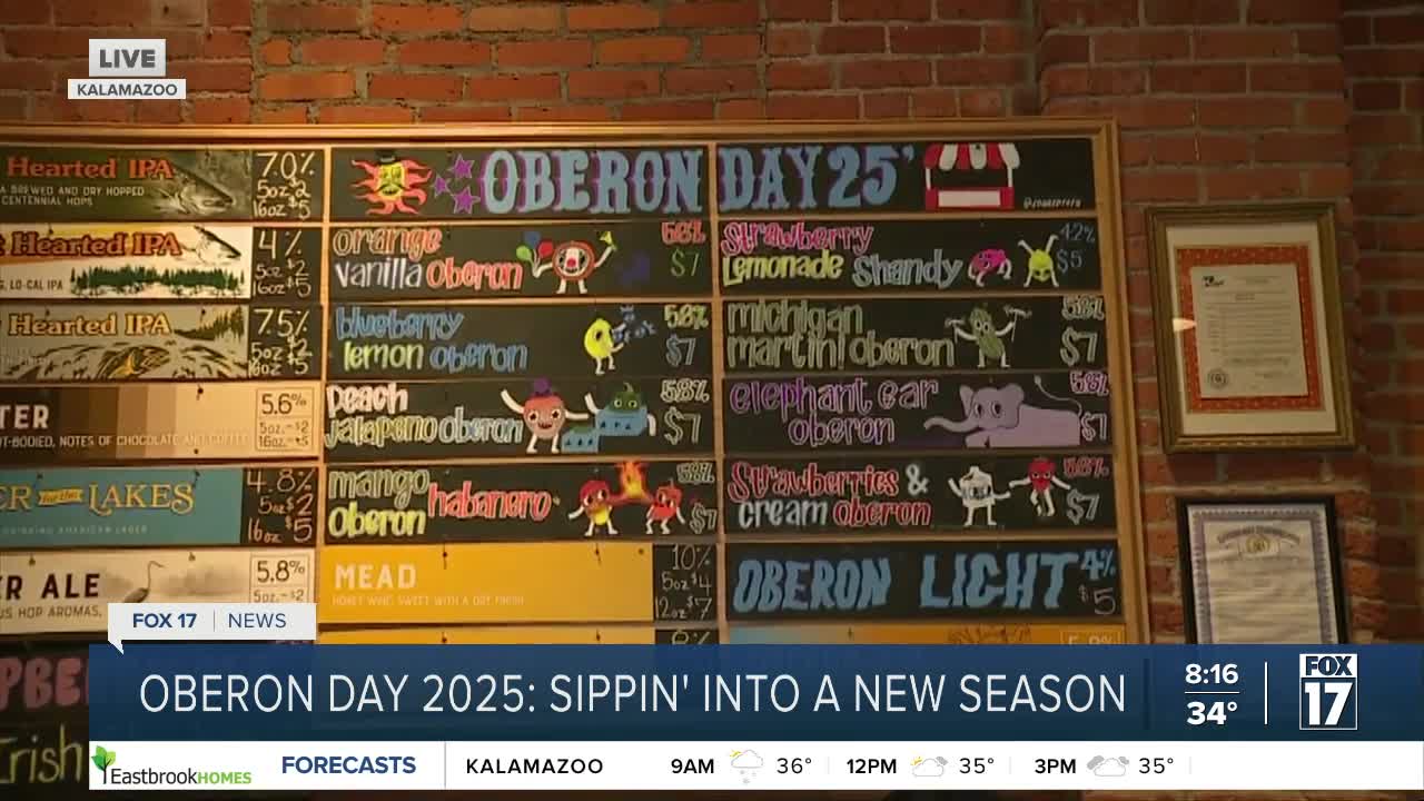 'First Pour' New Oberon Light kicks off 2025 Oberon Day