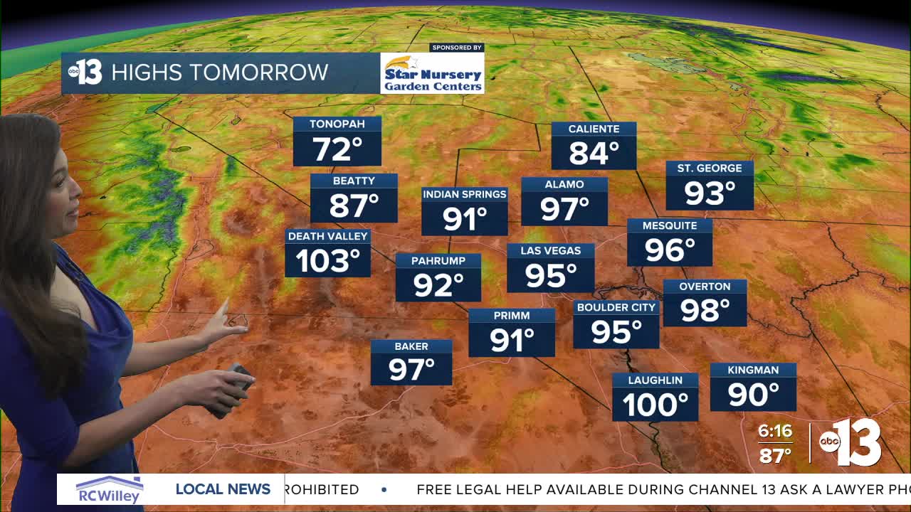 Sunny and Seasonably Warm on Sunday