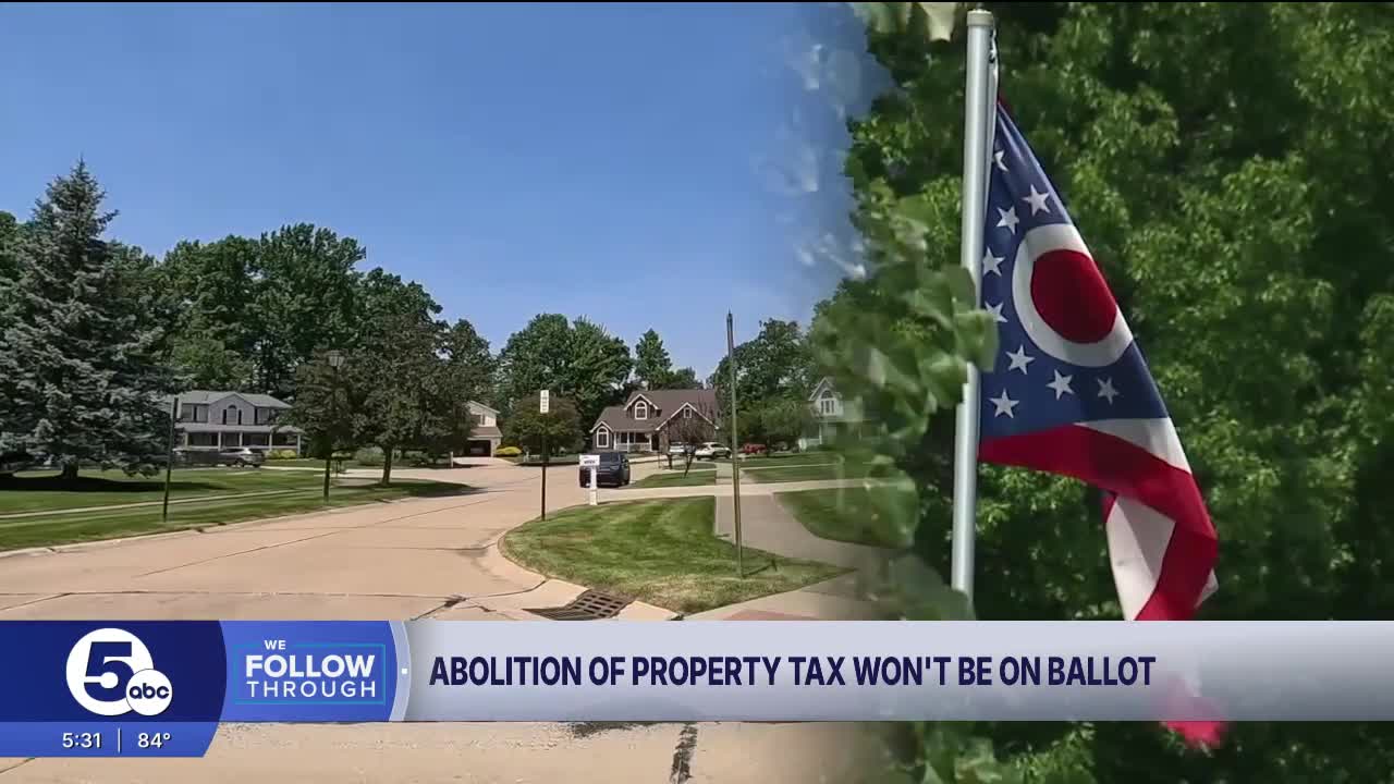 Abolition of property taxes won’t be on November ballot