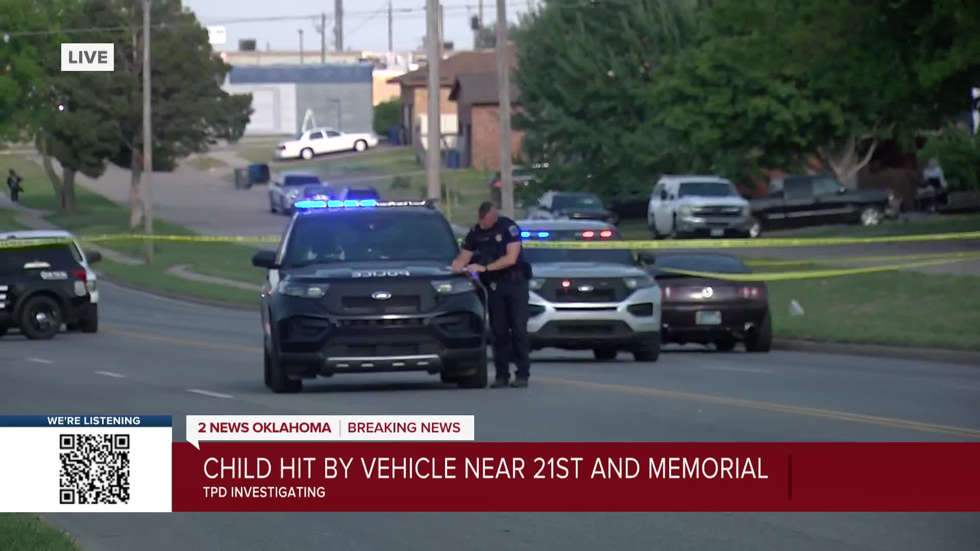 7-year-old hit by car in east Tulsa identified