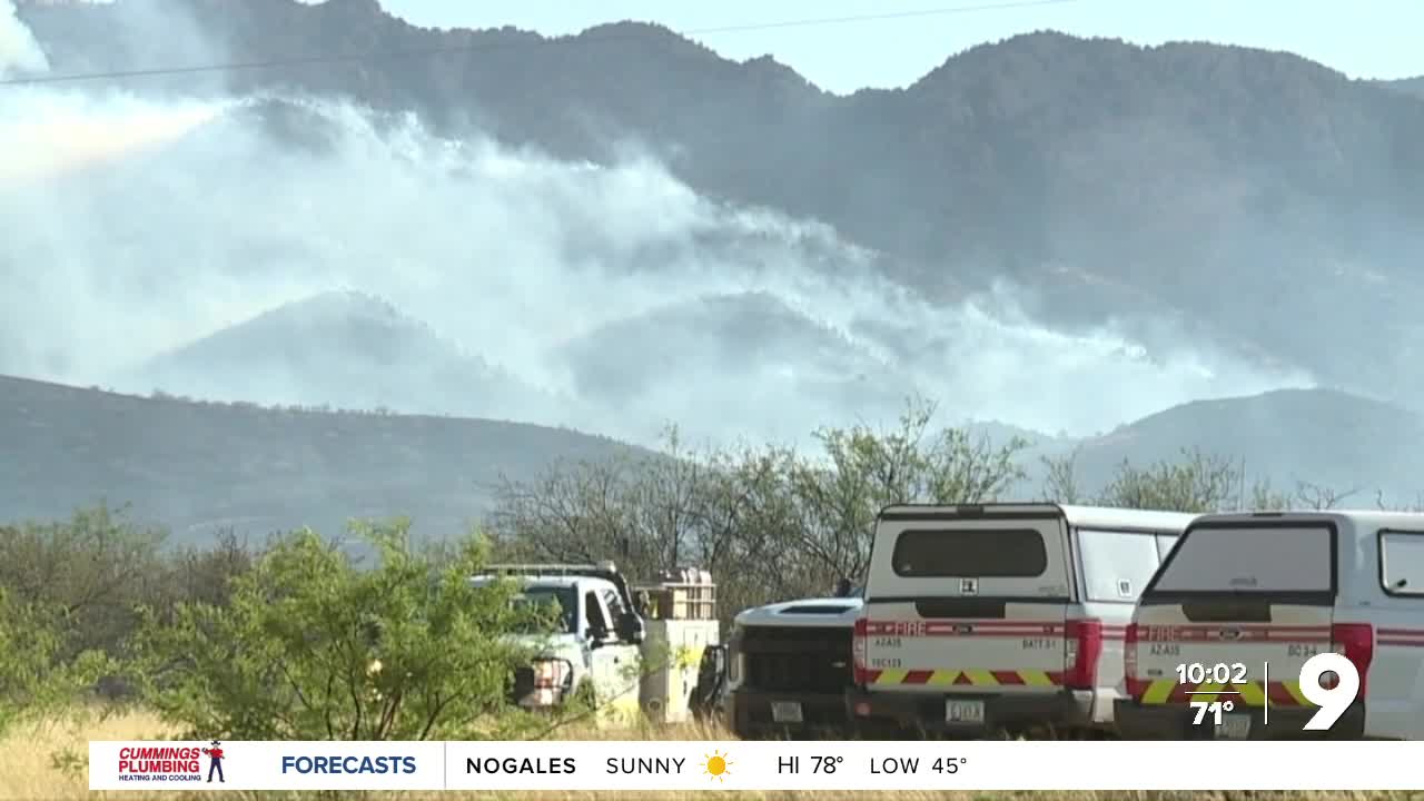 Stronghold Fire grows to 2,000+ acres in windy conditions