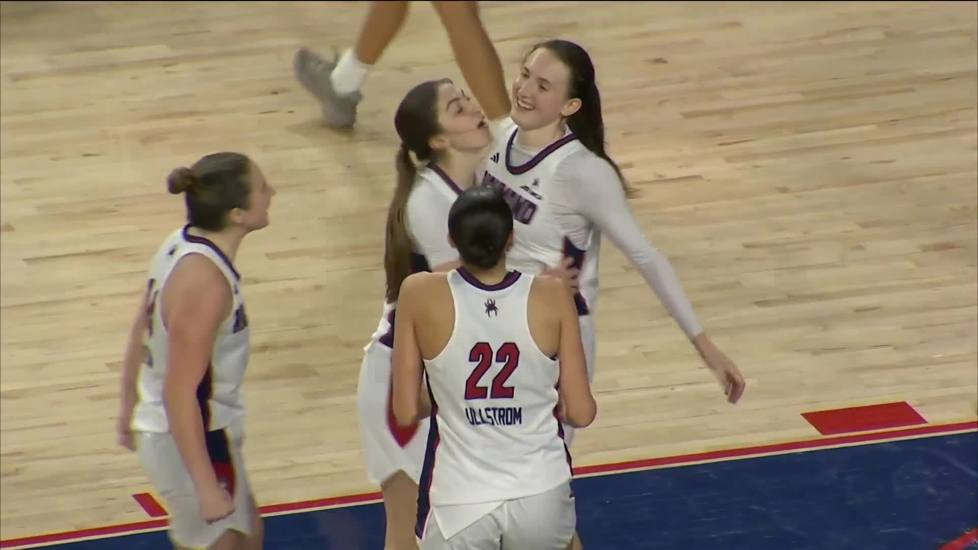 Richmond's Maggie Doogan sets scoring records in triple-overtime win