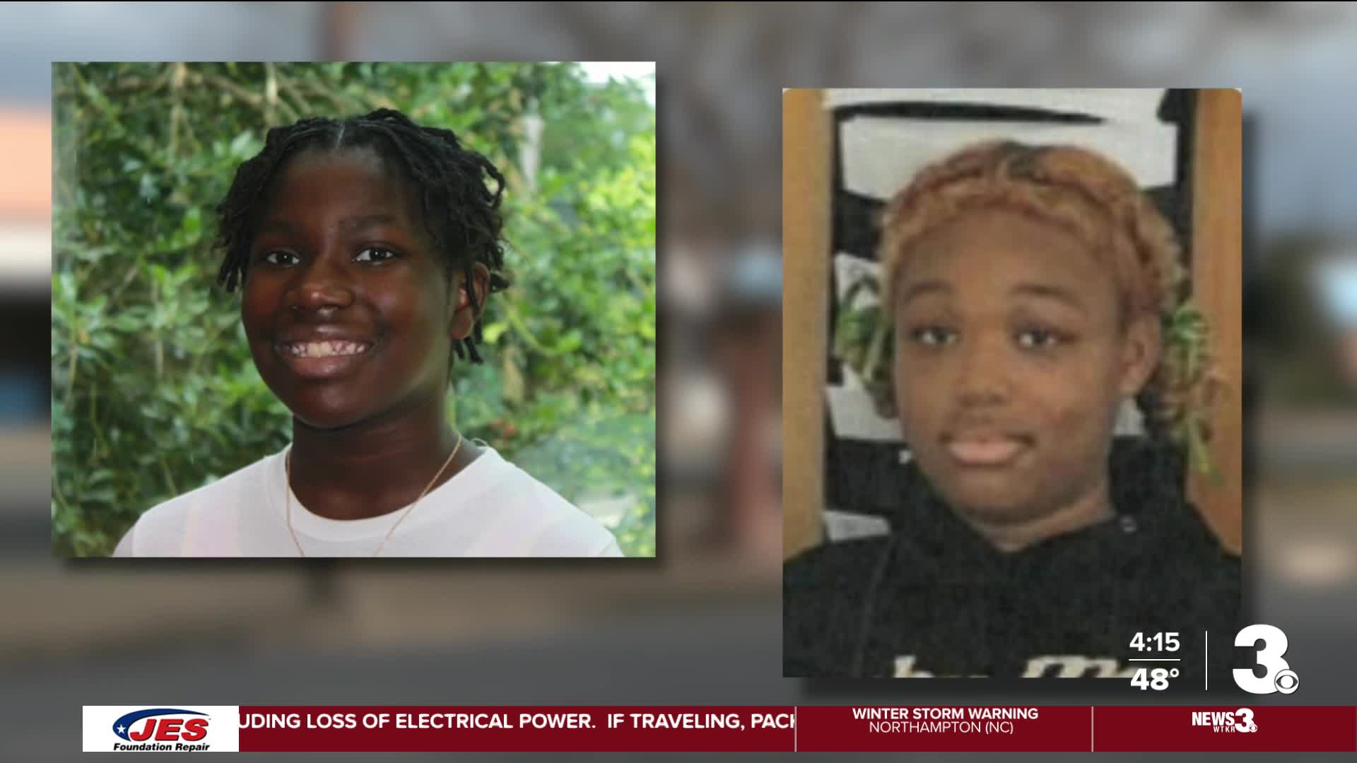 Portsmouth girl found safe, family says; 2 others still missing