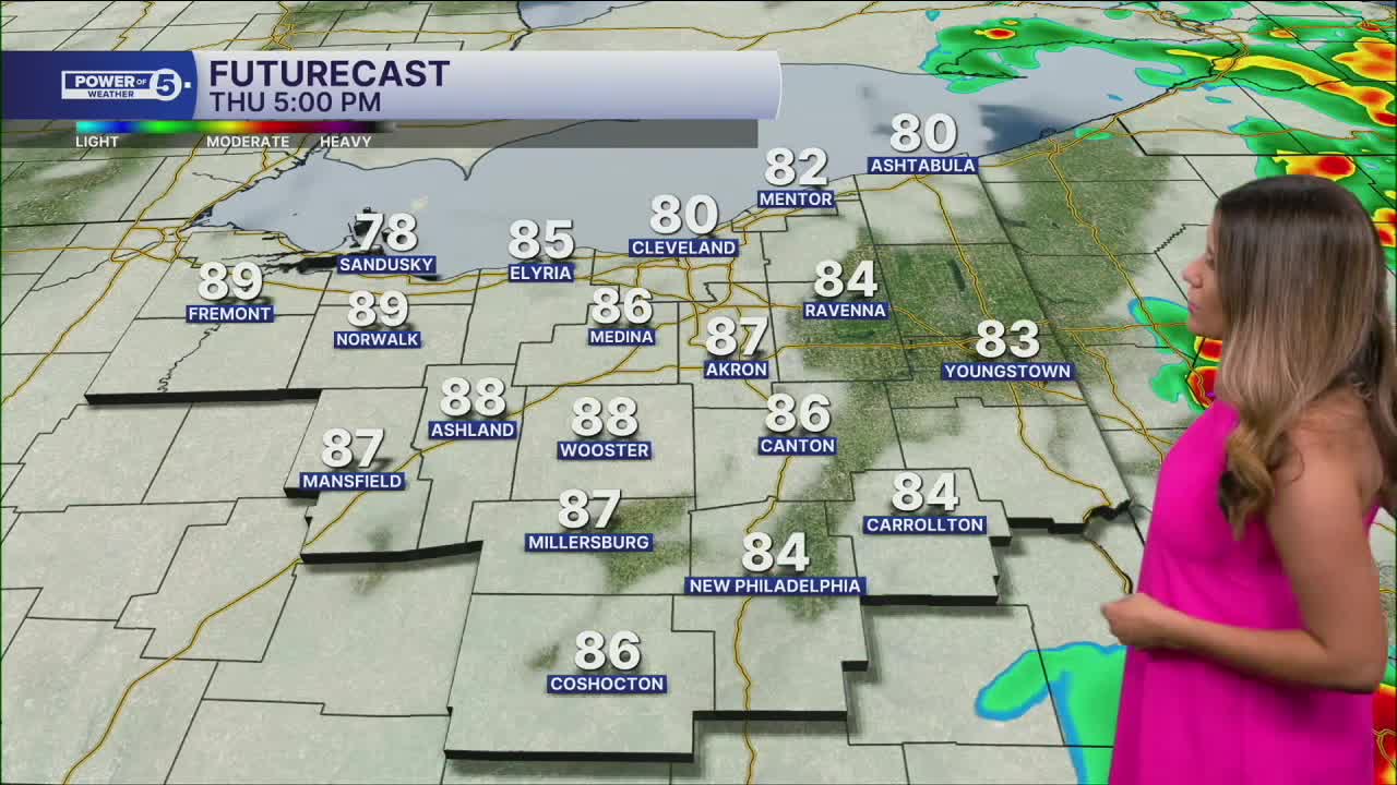 Final round of storms tonight before cooler air returns