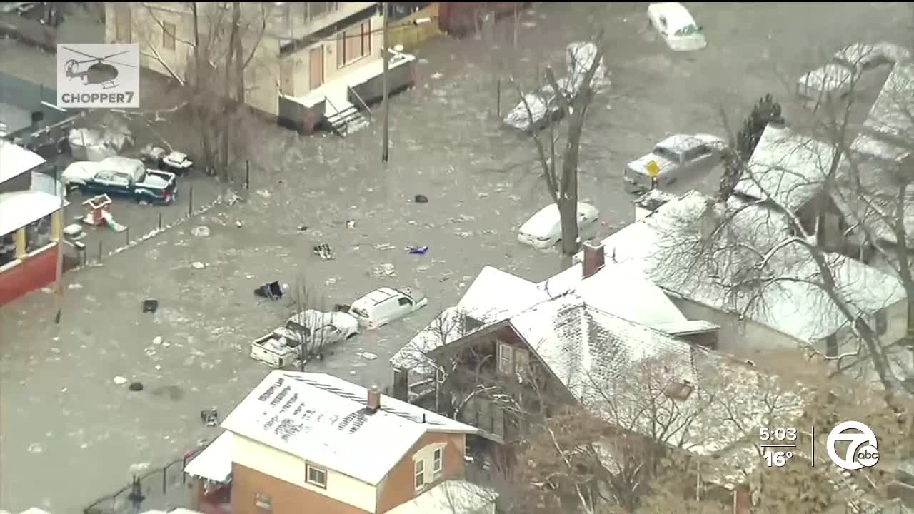 The latest on a 54-inch water main break in SW Detroit that flooded ...