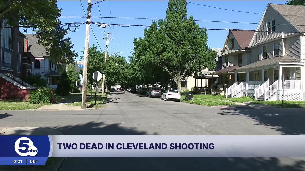 2 dead following shooting in Cleveland