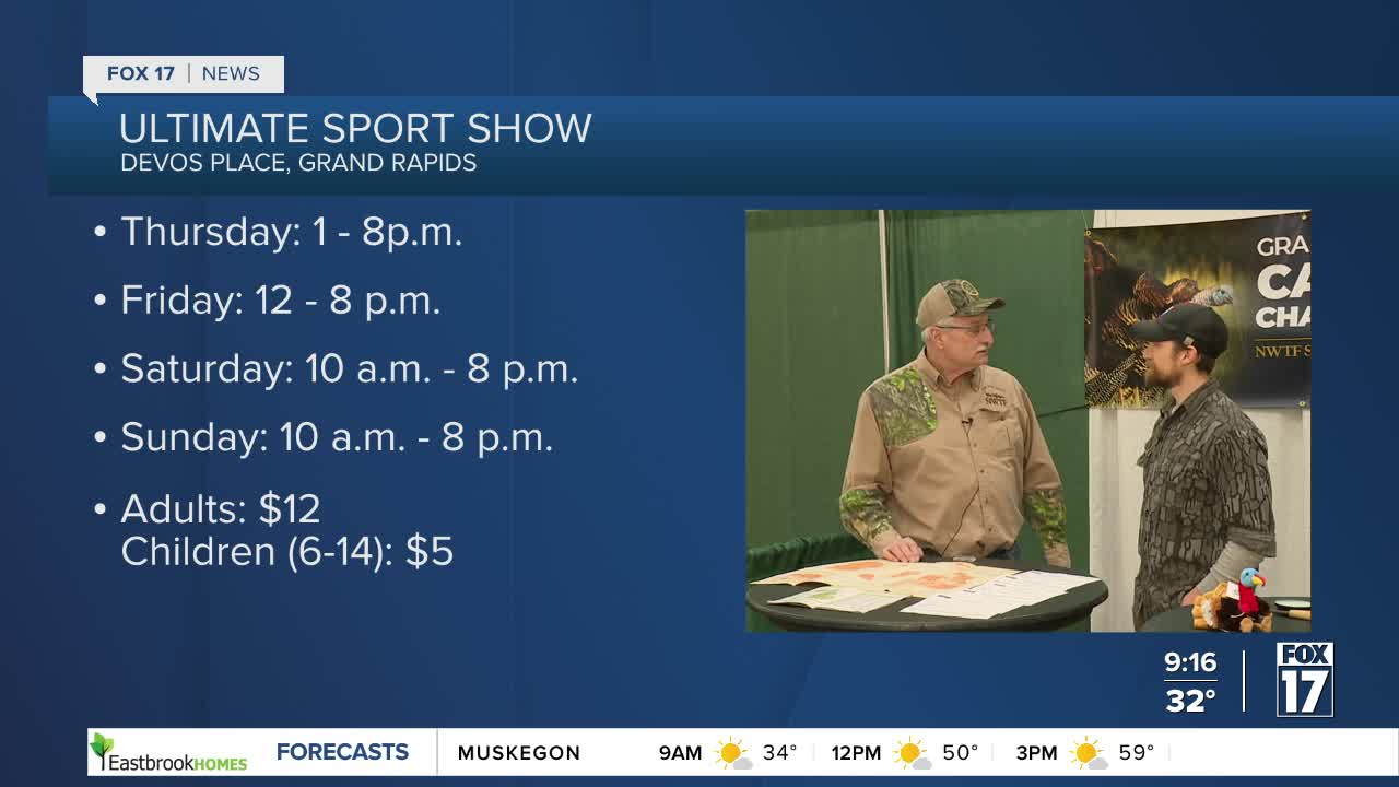 Ultimate Sports Show brings brings the great outdoors into DeVos Place