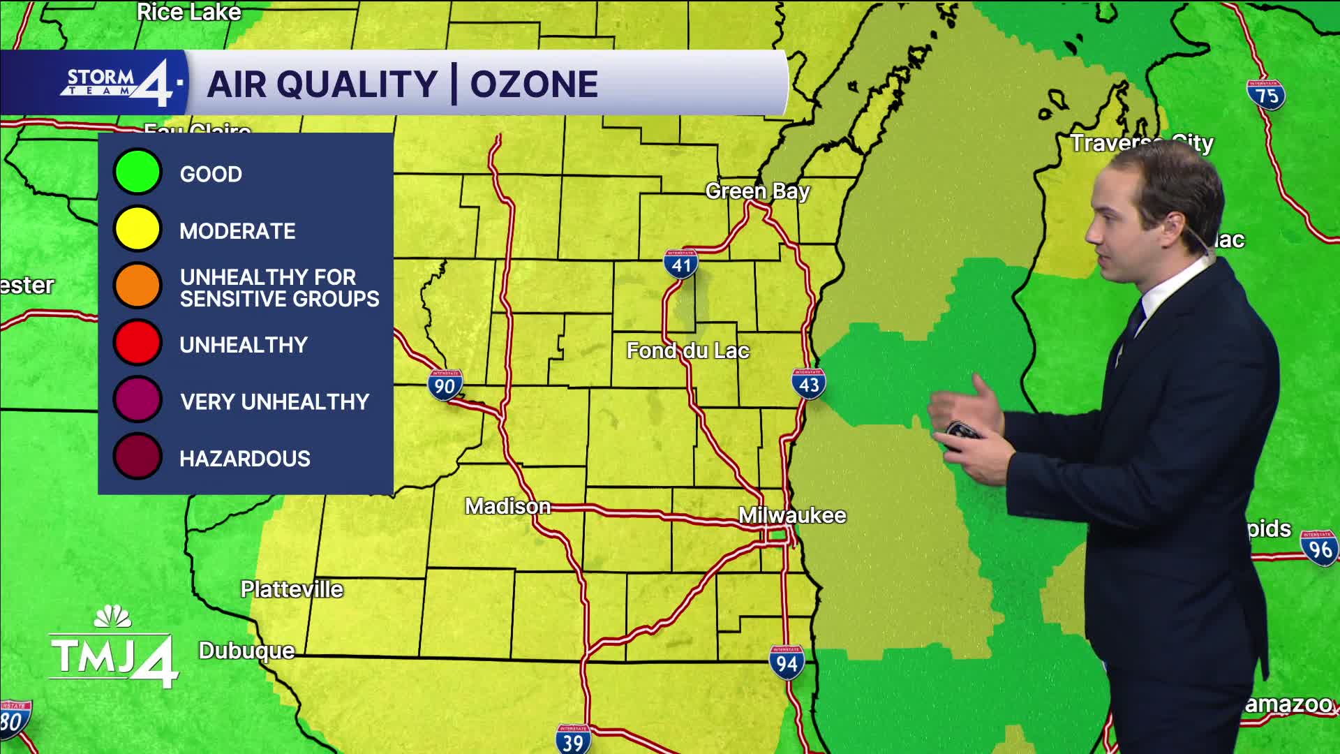 Wisconsin DNR issues air quality advisory for southeast Wisconsin counties
