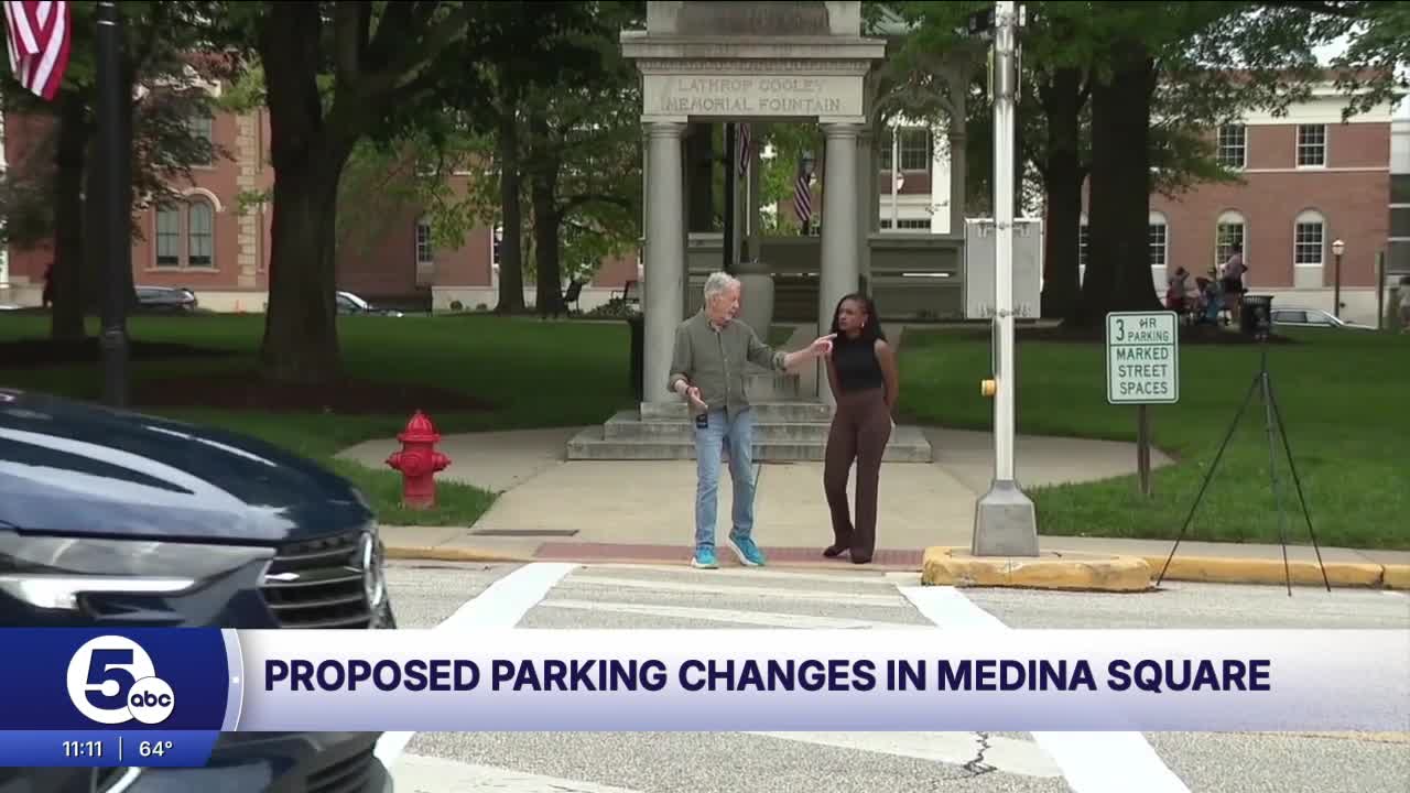 Proposed plan could remove parking by Medina Public Square mid-block ...
