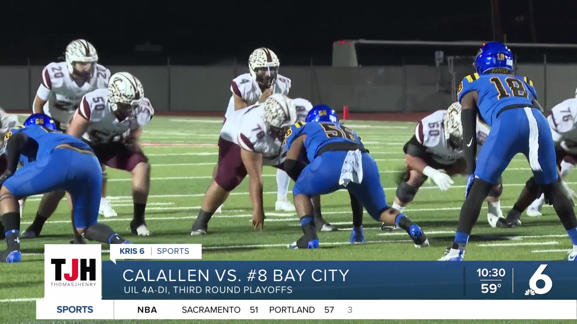 KRIS 6 News Friday Night Fever third round Regional playoffs highlights